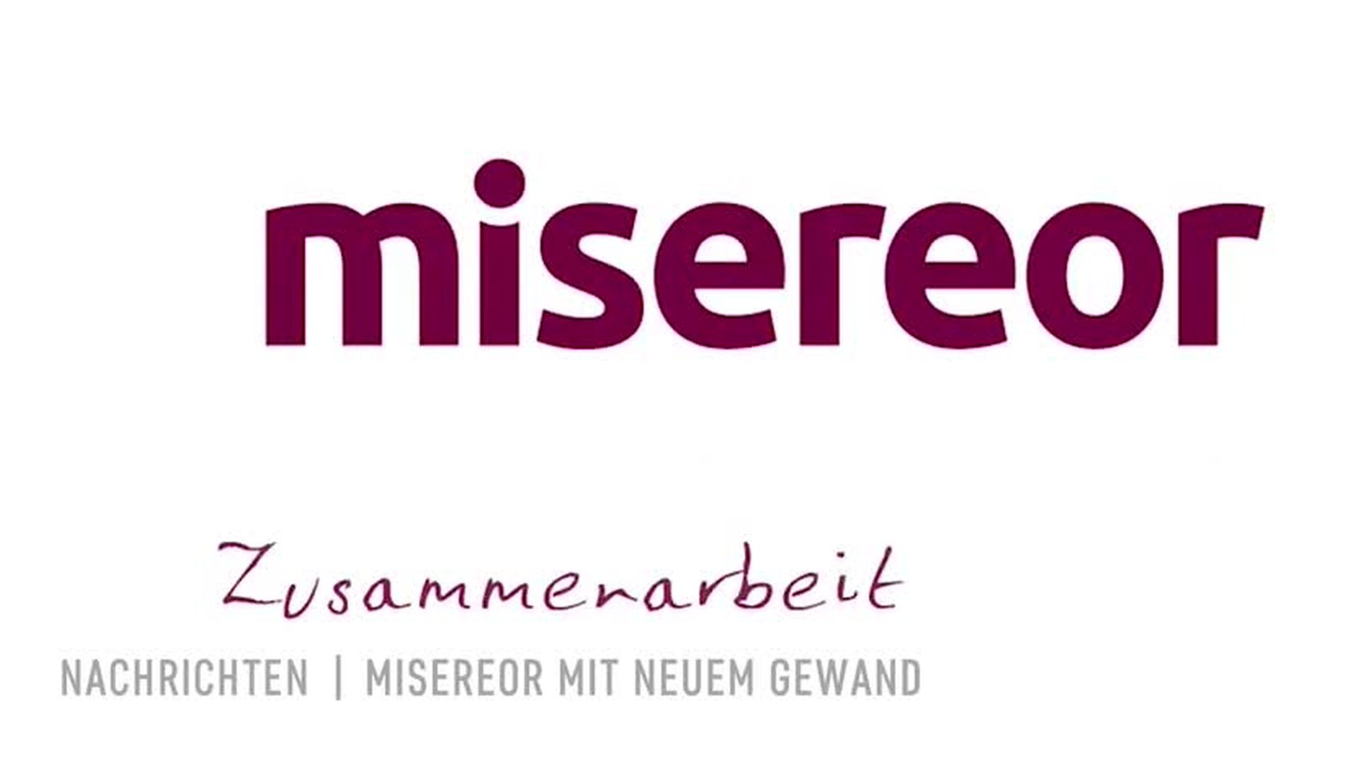 misereor im neuen Gewand - DOMRADIO.DE