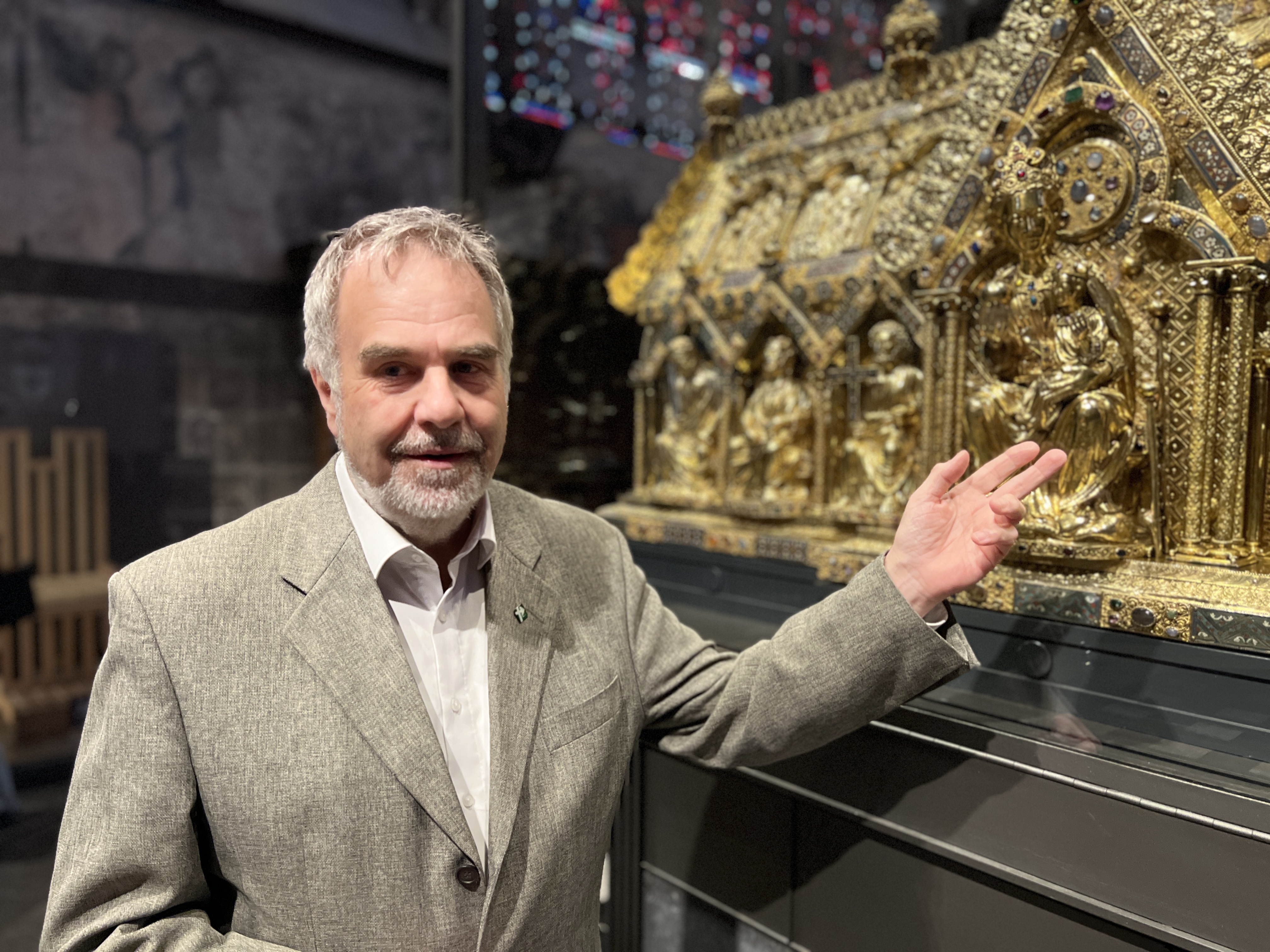 Dompropst Rolf-Peter Cremer in der Pilgermesse am elften Sonntag im ...