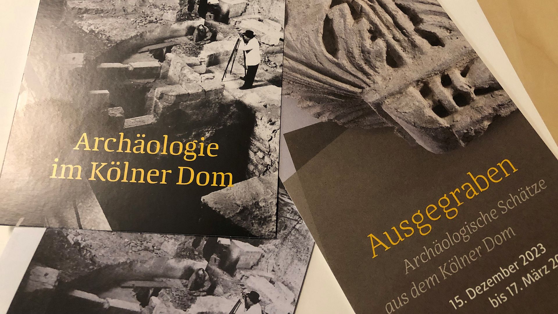 Archäologische Exponate in der Kölner Domschatzkammer - DOMRADIO.DE