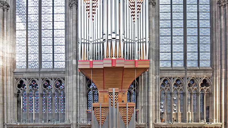 Das Register "Loss jonn" in der Kölner Domorgel - DOMRADIO.DE