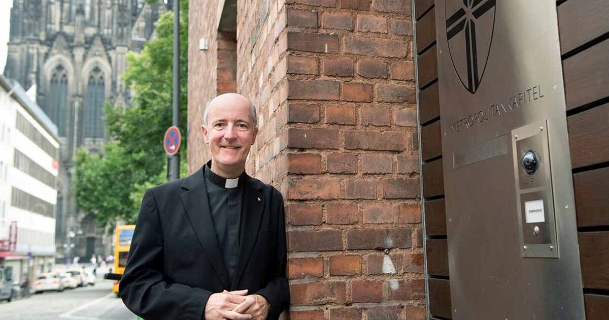 Dompropst Assmann in der Kapitelsmesse am Dienstag der neunten Woche im ...