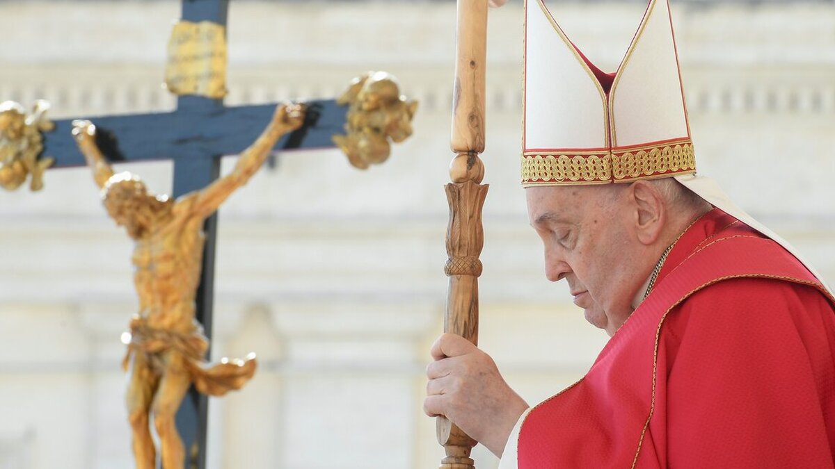 Palmsonntagsmesse mit Papst Franziskus in Rom - DOMRADIO.DE