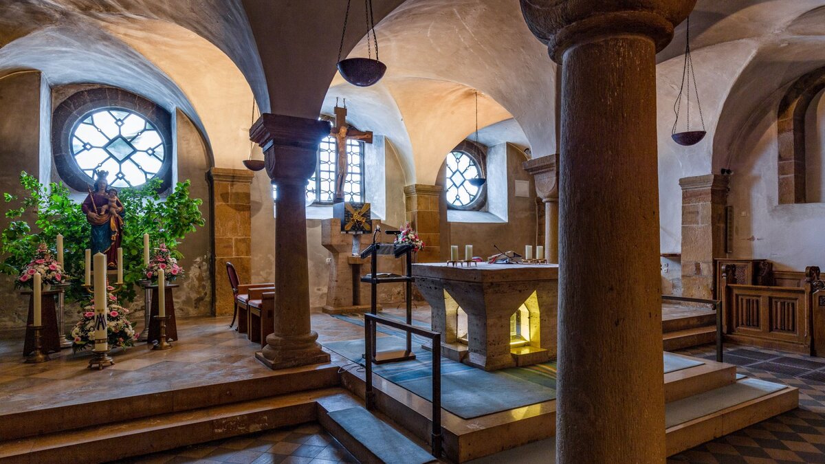 Krypta des Paderborner Doms wird wegen Sanierung geschlossen - DOMRADIO.DE