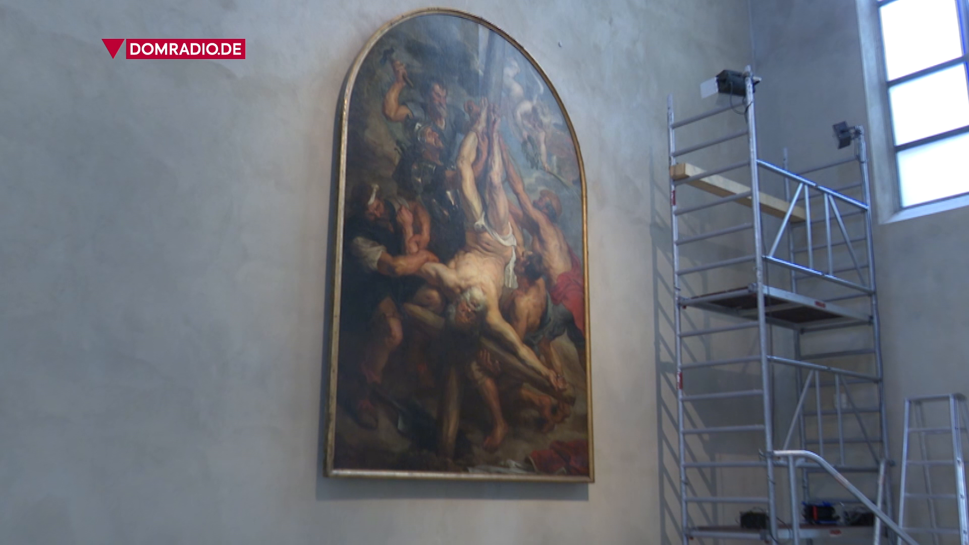 Transportaktion mit Rubens-Gemälde in Köln - DOMRADIO.DE