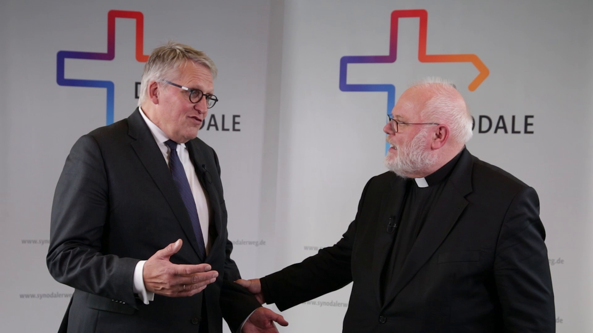 Kardinal Marx und Prof. Dr. Sternberg zum Start des Synodalen Weges ...